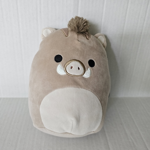 Squishmallows | Toys | Squishmallow Warren The Boar 223 Tan Plush Size ...